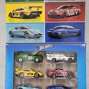 Hot Wheels | Toys | Hot Wheels 223 European Import Themed Multipack Box ...